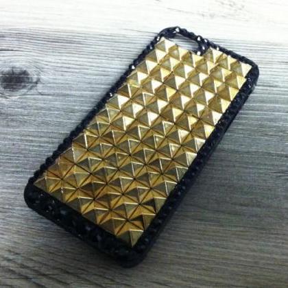Punk Studded IPhone 5 Case, Studded IPhone 5s Case, Trendy Punk IPhone ...