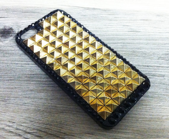 Punk Studded IPhone 5 Case, Studded IPhone 5s Case, Trendy Punk IPhone ...