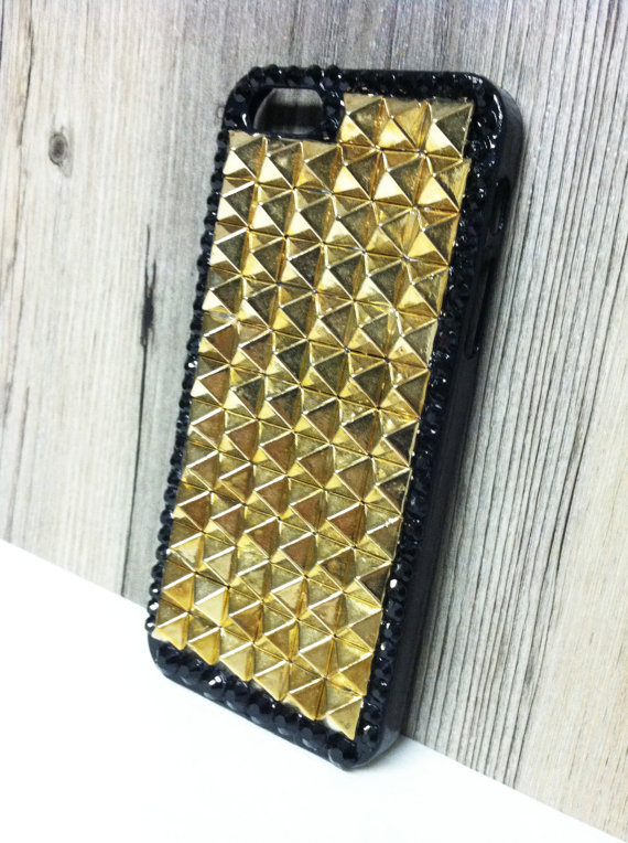Punk Studded IPhone 5 Case, Studded IPhone 5s Case, Trendy Punk IPhone ...